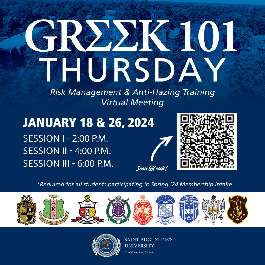 Greek 101: Risk Management & Anti-Hazing Training Virtual Meeting ...